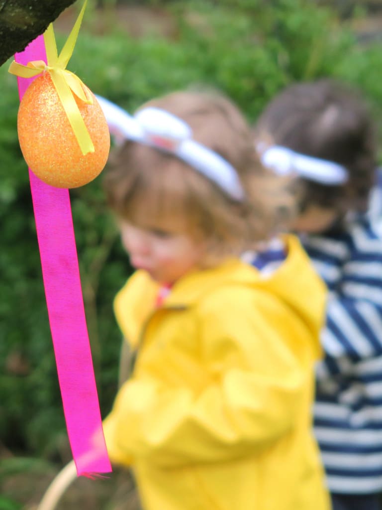 How to set up an Easter Egg Hunt For Toddlers by The Listed Home