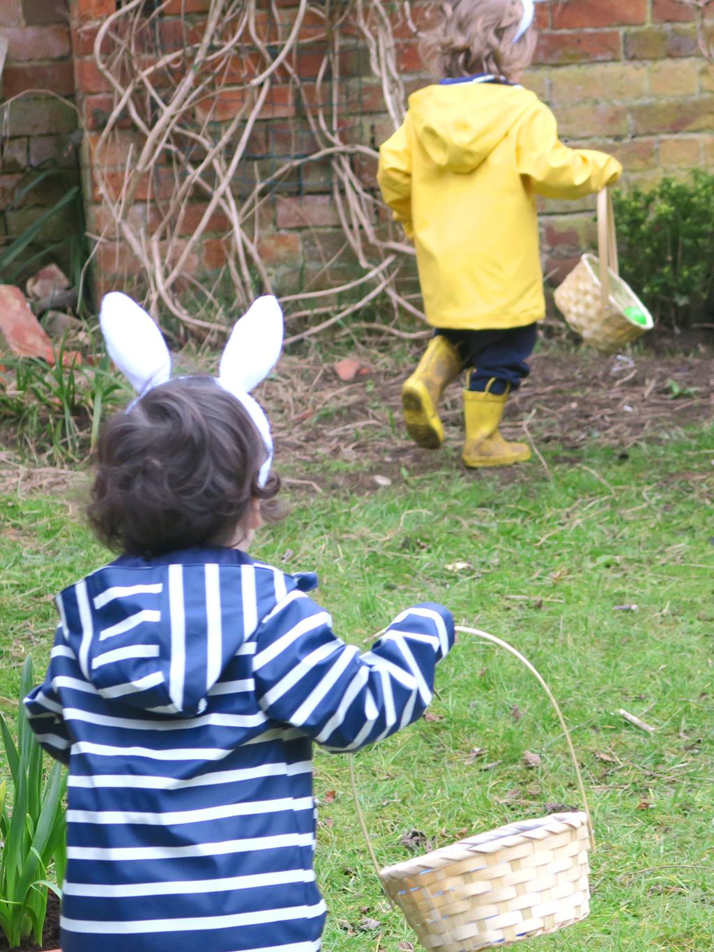 How to set up an Easter Egg Hunt For Toddlers by The Listed Home