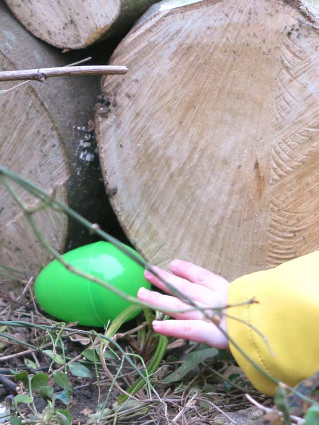 How to set up an Easter Egg Hunt For Toddlers by The Listed Home