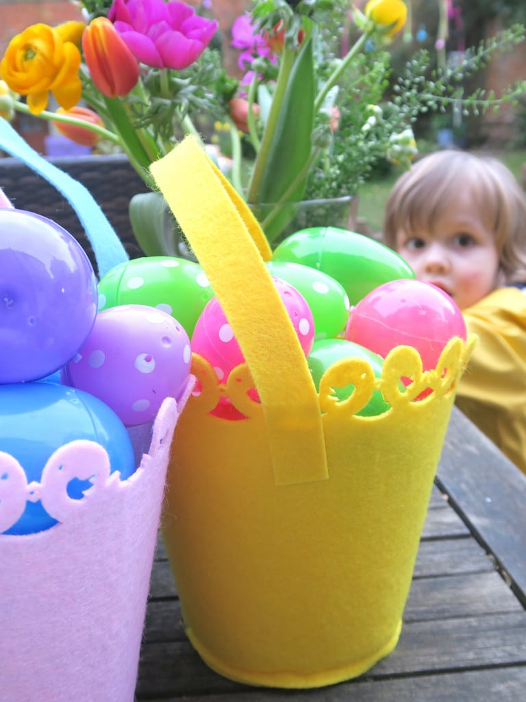 How to set up an Easter Egg Hunt For Toddlers by The Listed Home