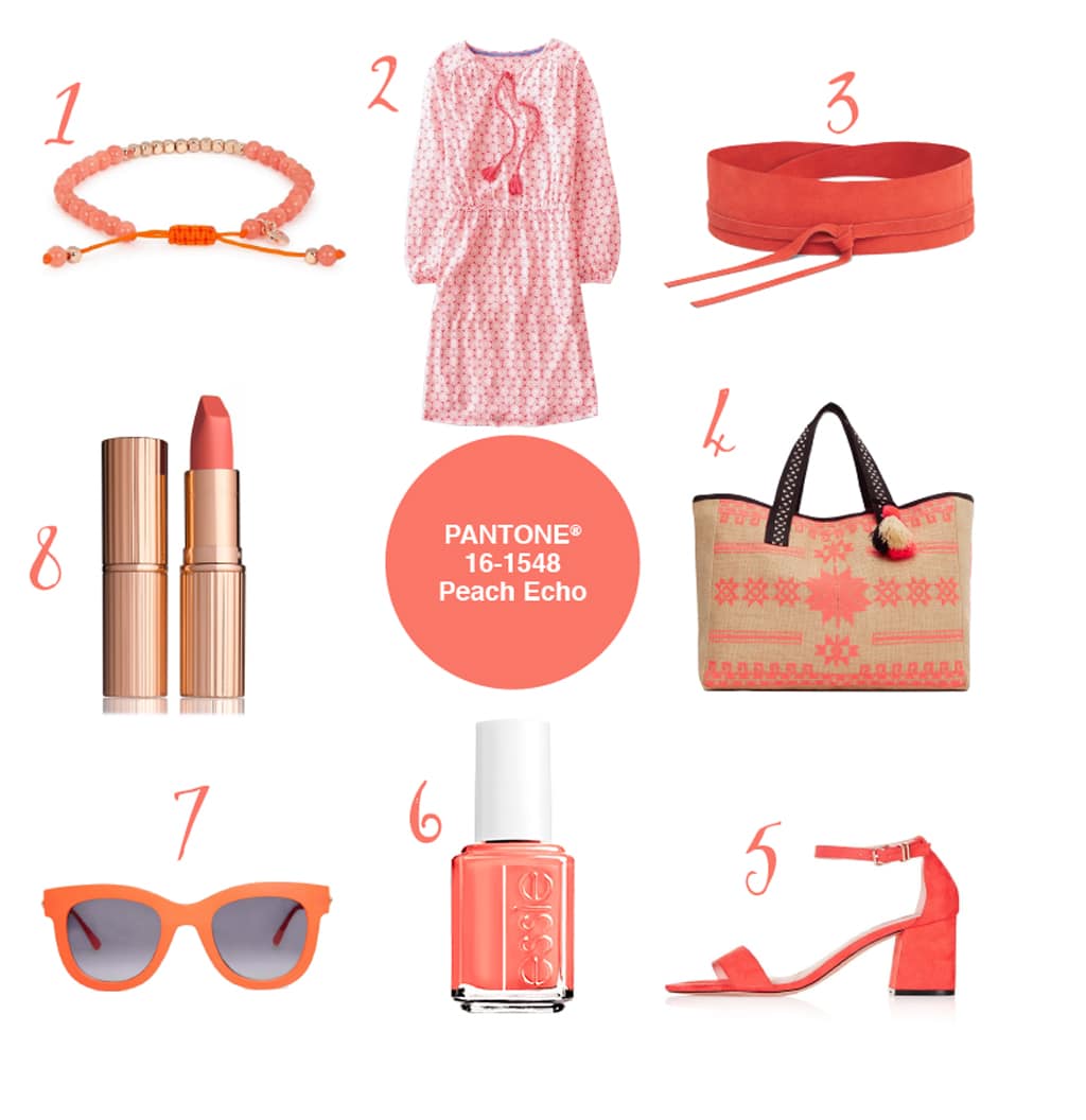Colour Your World in Pantone Peach Echo from The Listed Home